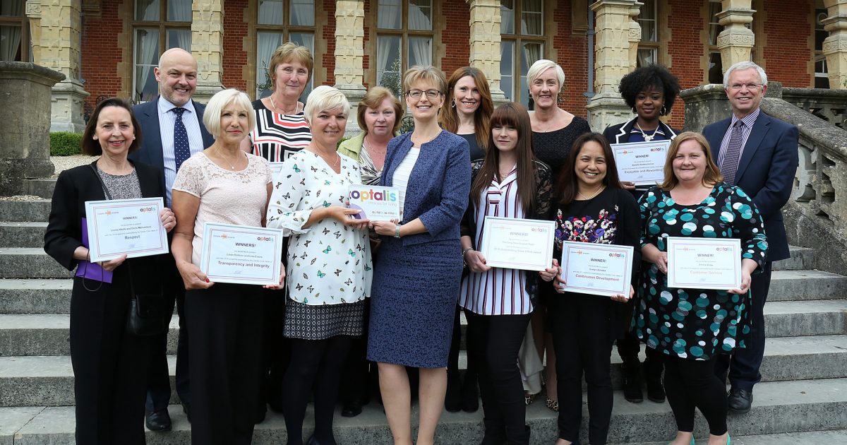 Optalis staff excellence celebrated at Awards ceremony | Optalis