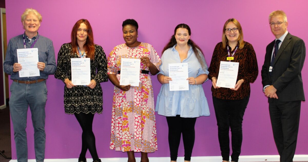Celebrating our newly qualified Social Workers | Optalis