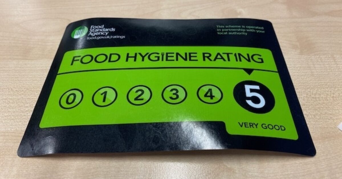 SES Fashion Café awarded 5-star food hygiene rating | Optalis