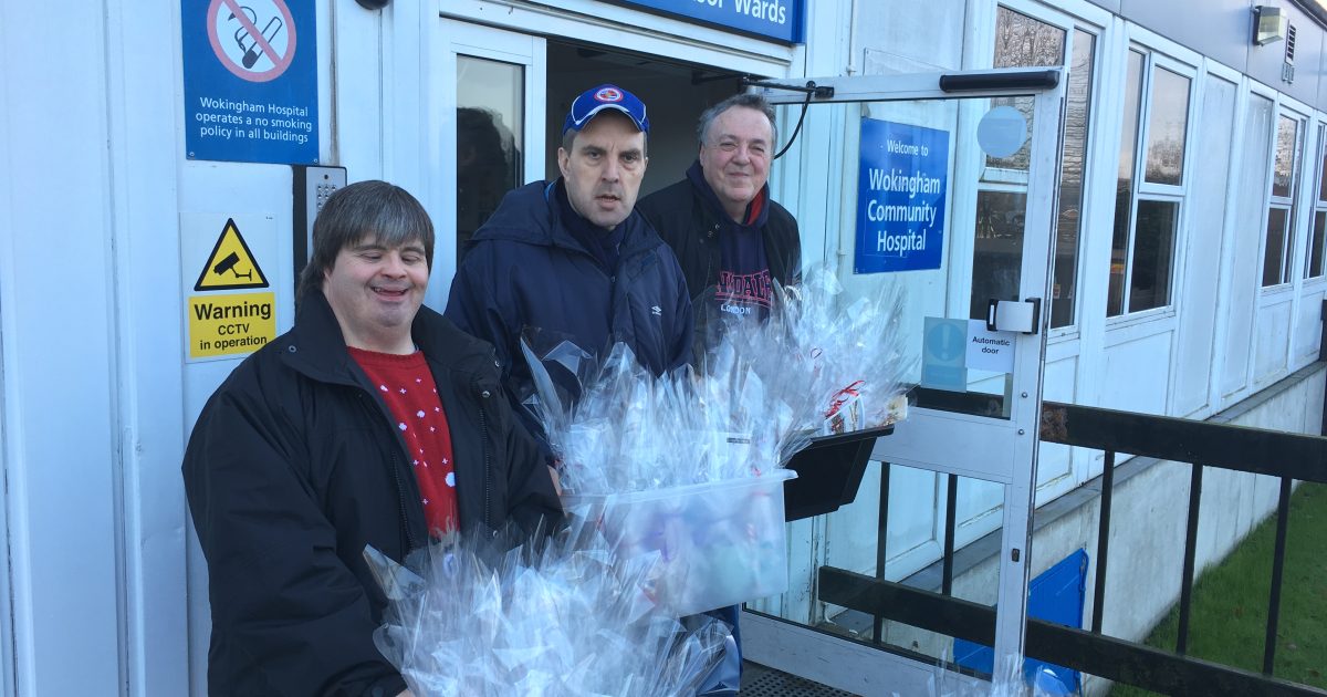 Optalis Focused Friends visit Wokingham Hospital and… | Optalis