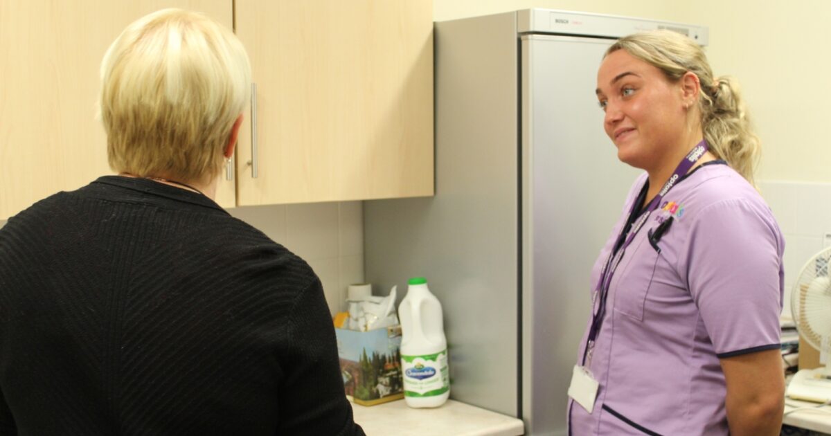 Megan's apprenticeship has led to full time career. | Optalis